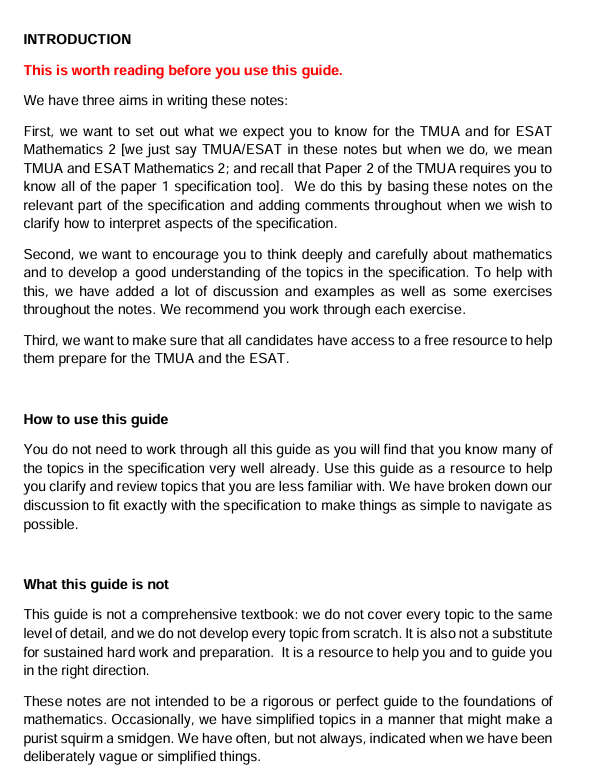 ESAT考试历年真题-ESAT考试官网