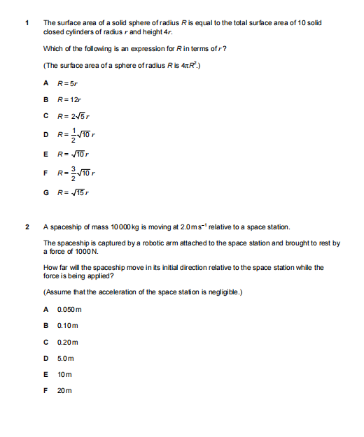 ESAT考试历年真题-ESAT考试官网