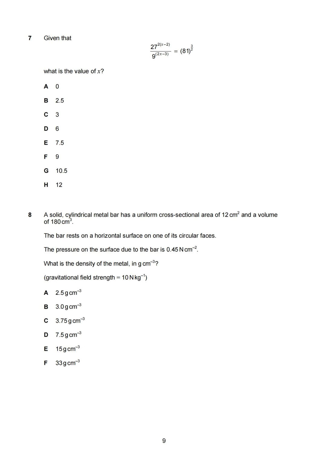 ESAT考试-ENGAA 2023 Section 1真题